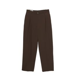 Pull&Bear Pull&bear Pleat-Front Pants male Brown size 42