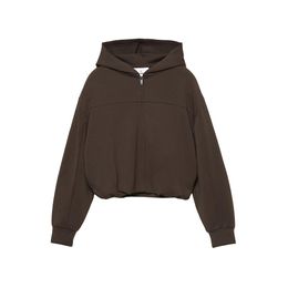 Pull&Bear Pull&bear Zip-Up Hoodie female Brown size XL