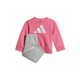 adidas Sportswear Trainingsanzug 'Essentials' Jungen Gr&ouml;&szlig;e 86 hellgrau / ros&eacute; / hellpink / offwhite