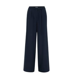 WE Fashion Pleat-Front Pants female Blue size 46