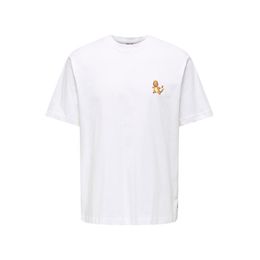 Only & Sons Only & Sons Shirt 'ONSPokemon' male White size S