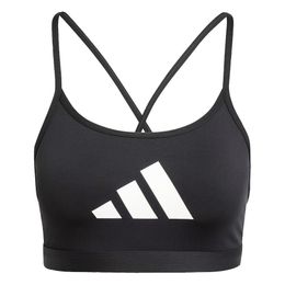 adidas Performance Sport-BH 'Aeroreact' Damen Gr&ouml;&szlig;e XXXL/4XL schwarz / wei&szlig;
