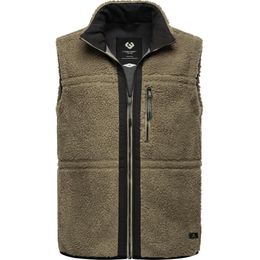 Ragwear Weste 'Noory' Herren Gr&ouml;&szlig;e L braun / schwarz