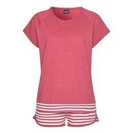 Arizona Short Pajama Set female Red size 52/54