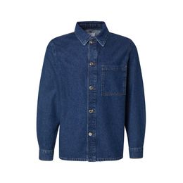 DAN FOX APPAREL Button Up Shirt 'Essential' male Blue size S