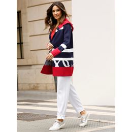 Longstrickjacke