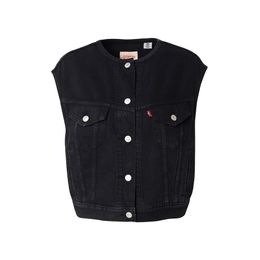 Levi's Levi's Vest 'Collarless Shrunken '90s Trucker Vest' female Black size XS