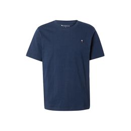 KnowledgeCotton Apparel Shirt 'Alder' male Blue size XXL
