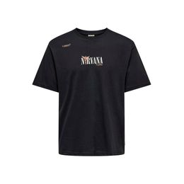 Only & Sons Only & Sons Shirt 'ONSNIRVANA' male Black size M