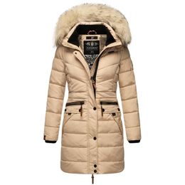 Navahoo Winter Coat 'Paula' female Beige size XXL
