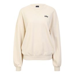 GAP Tall Sweatshirt 'VOLUME - JAPAN' Damen Gr&ouml;&szlig;e S hellbeige / schwarz