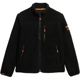 Superdry & Co Fleece Jacket female Black size XXS