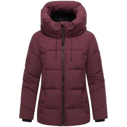 Marikoo Winter Jacket 'Kuscheltatze XVI' female Red size XL
