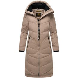 Marikoo Funktionsmantel 'Benikoo' Damen Gr&ouml;&szlig;e M beige / schwarz Wintermantel