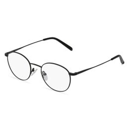 Fielmann BD 425 CL Brille Unisex | Fassung: Vollrand, Panto, Schwarz