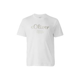s.Oliver Men Big Sizes Shirt male White size 4XL
