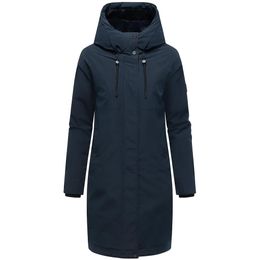 Navahoo Winter Coat 'Hageltanz 14' female Blue size M