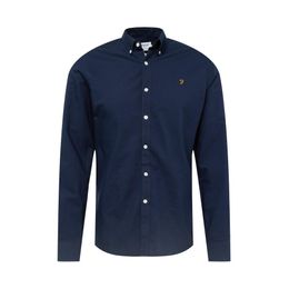 Farah Button Up Shirt 'BREWER' male Blue size L