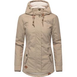 Ragwear Winter Jacket 'Monade' female Beige size 4XL
