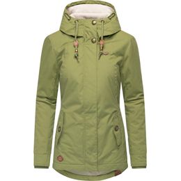Ragwear Winter Jacket 'Monade' female Green size 5XL