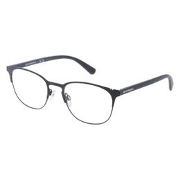 Emporio Armani EA1059 Brille Herren | Fassung: Vollrand, Oval, Schwarz Matt