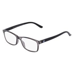 Lesebrille I Need You LUCA | Unisex | Fassung: Quadratisch, Kunststoff, Grau Schwarz