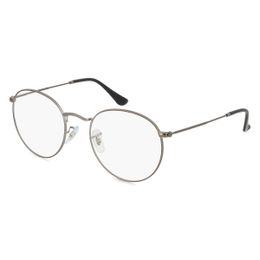 Ray-Ban RX3447V ROUND METAL Brille Unisex | Fassung: Vollrand, Rund, Gun