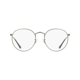 Ray-Ban RX3447V ROUND METAL Brille Unisex | Fassung: Vollrand, Rund, Gun