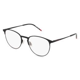 Hugo HG 1290 Brille Herren | Fassung: Vollrand, Panto, Schwarz Rot