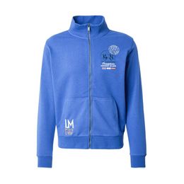 La Martina Zip-Up Hoodie male Blue size M