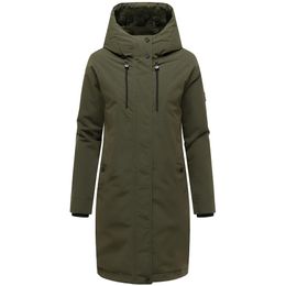 Navahoo Winter Coat 'Hageltanz 14' female Green size S