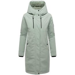 Navahoo Winter Coat 'Hageltanz 14' female Green size S