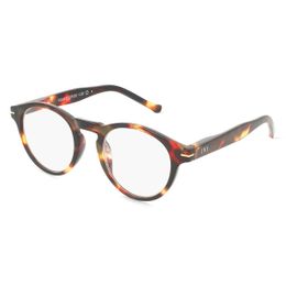 Lesebrille I Need You FRANKIE | Unisex | Fassung: Panto, Kunststoff, Havanna Dunkel