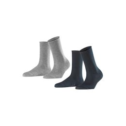 Falke Socken 'Active Breeze' Damen Gr&ouml;&szlig;e 39/42 navy / graumeliert