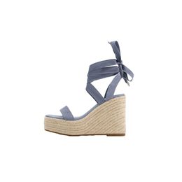 Bershka Sandals female Blue size 36