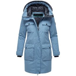 Navahoo Winter Parka 'Eissturm 14' female Blue size XXL