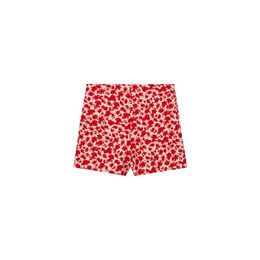 Mango Shorts 'Concha' Damen Gr&ouml;&szlig;e 34 rot / offwhite