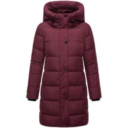 Marikoo Wintermantel 'Karumikoo XVI' Damen Gr&ouml;&szlig;e XL bordeaux