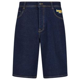 Homeboy Shorts Herren Gr&ouml;&szlig;e 29 hellblau / dunkelblau / gelb