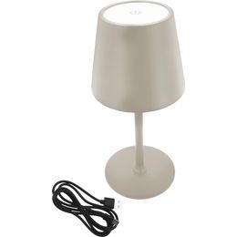 Berger Gilmor 3-in-1 Akku-Tischleuchte Khaki - Tischleuchten