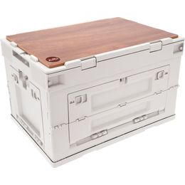 Berger CamperBox XL 60 faltbare Multifunktions- und Aufbewahrungsbox Grau - Transportboxen