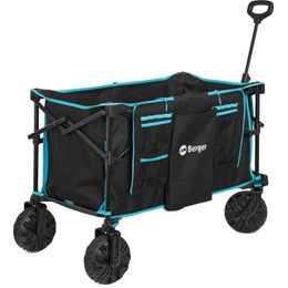 Berger Offroad Bollerwagen Waimea schwarz - Transportieren & Befestigen
