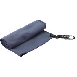Berger Microfaser-Handtuch AquaLess 80x40 cm blaugrau - Outdoor Zubeh&ouml;r