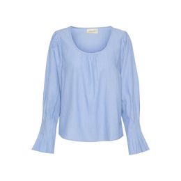 Cream Blouse 'Luna' female Blue size 44