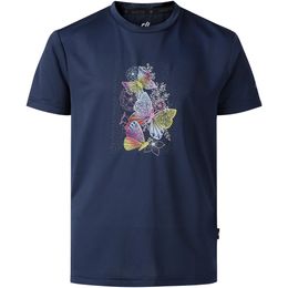 Dare2b Amusing Kinder Funktionsshirt dunkelblau 116 - Kinder T-Shirts & -hemden von Dare 2b