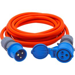 Berger Ultimate CEE-Verl&auml;ngerungsleitung CEE-Stecker und CEE-Kupplung 25m - CEE-Kabel