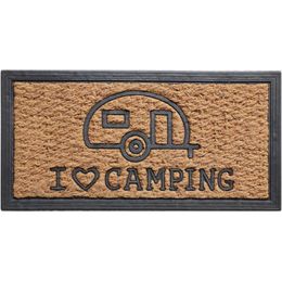 Arisol Spider Fu&szlig;matte Camping 50 x 25 cm - Vorzeltteppich & Zeltboden