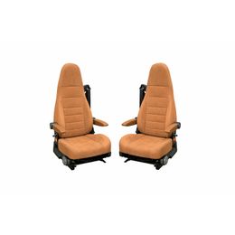 Ideatermica Venus C Sitzbezug mit integrierter Kopfst&uuml;tze und Gurten 2 St&uuml;ck beige - Sitzbez&uuml;ge