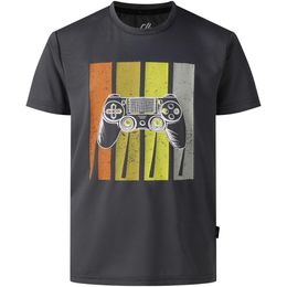 Dare2b Amuse III Kinder Funktionsshirt dunkelgrau 152 - Kinder T-Shirts & -hemden von Dare 2b