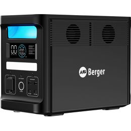 Berger Energy BEPS 1800 tragbare Powerstation 1.536 Wh 1.800 W - Powerstations - 0% MwSt. (gem. &sect; 12 Abs. 3 UStG)